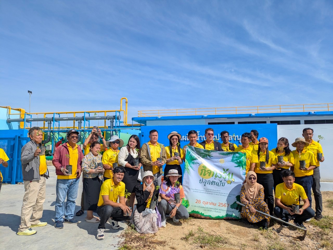The Executives and personnel of Division of Lanscaping and Building ...